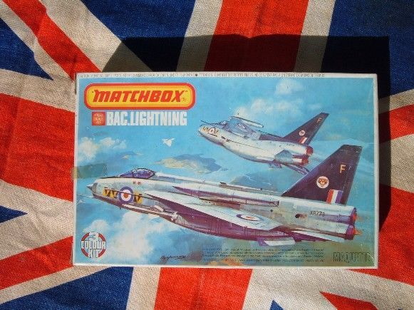Matchbox PK-114 BAC Lightning modelbouw Vliegtuigen