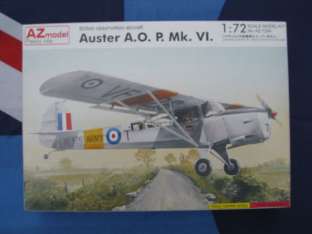 AZ model AZCZ7294 Auster A.O. P.Mk.VI British observation aircraft ...