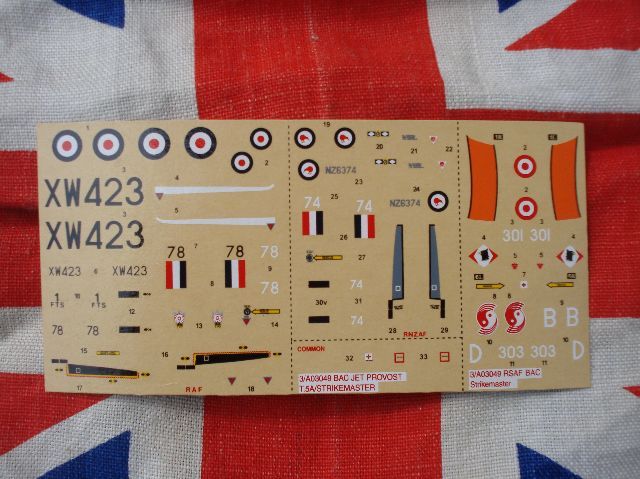 Airfix A03049 BAC STRIKEMASTER Model airplane