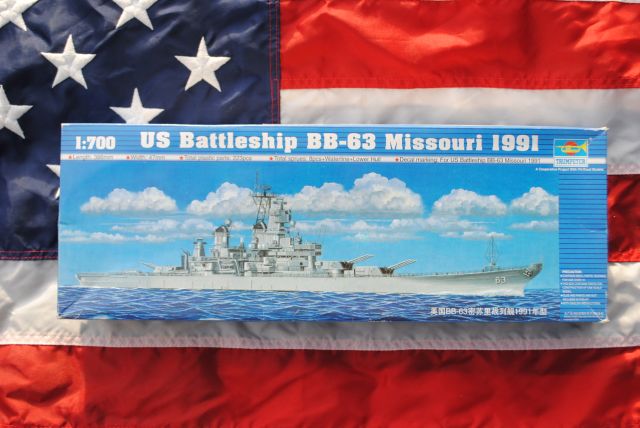 Trumpeter 05705 BB-63 USS MISSOURI 1991 US Battleship... - grootste ...