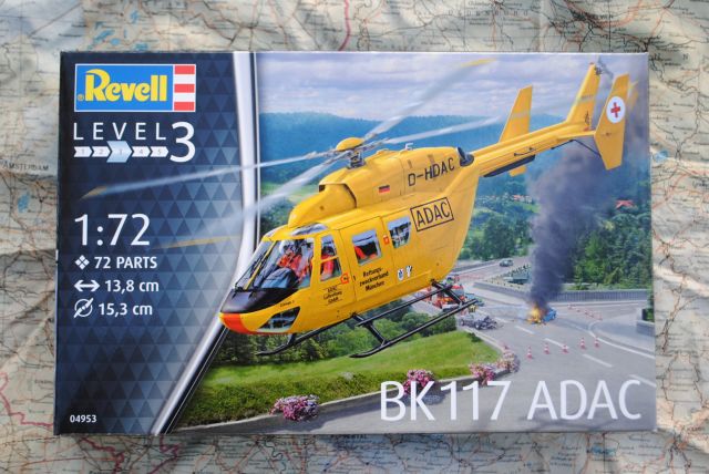 Revell REV04953 BK117 ADAC Model Helicopter