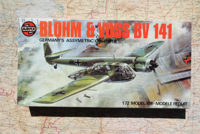 A03014-8 BLOHM & VOSS BV 141 model Airplane