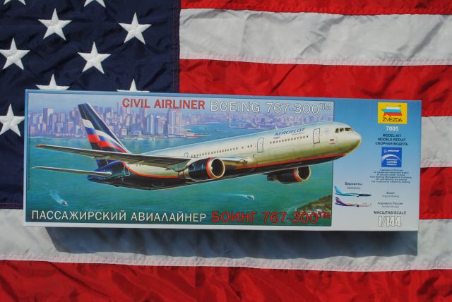 Zvezda ZVE7005 BOEING 767-300 CIVIL AIRLINER Modelbouw vliegtuig