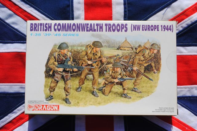 Dragon DML6055 BRITISH COMMONWEALTH TROOPS "North Western EUROPE 1944 ...
