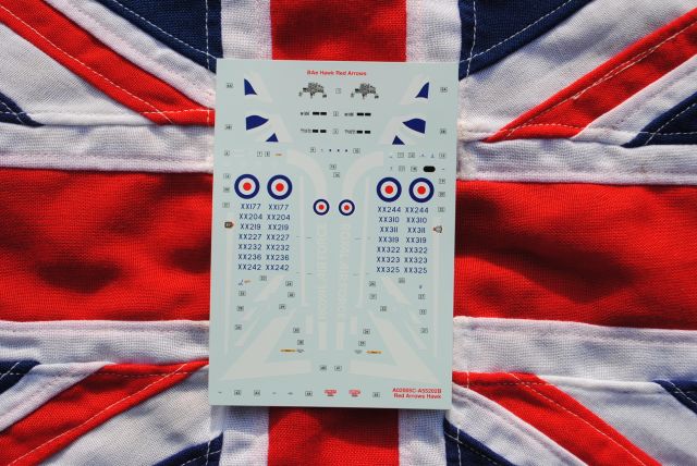 Airfix A02005C RAF Red Arrows Hawk Model airplane