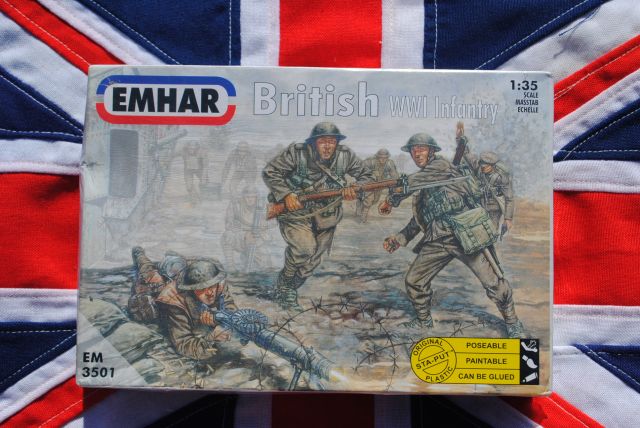 EMHAR British WWI Infantry Scale Soldiers