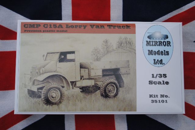 MIRROR Models Ltd. MI35101 CMP C15A Lorry Van Truck Modelbouw legervoertuig