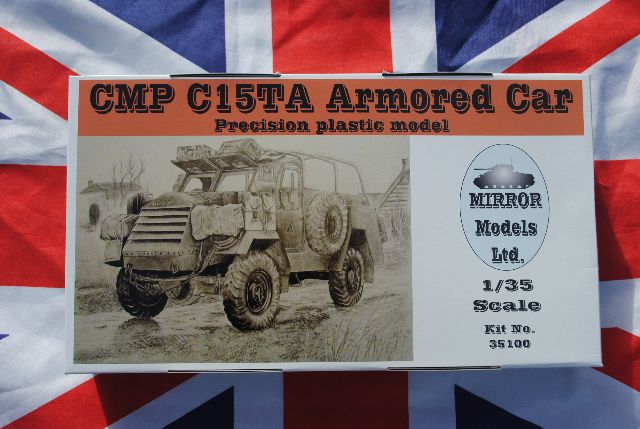 MIRROR Models Ltd. CMP C15TA Armored Car Model Army Vehicle