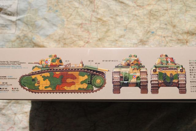 Tamiya 30058 Char B1 bis French Battle Tank with Single Motor ...