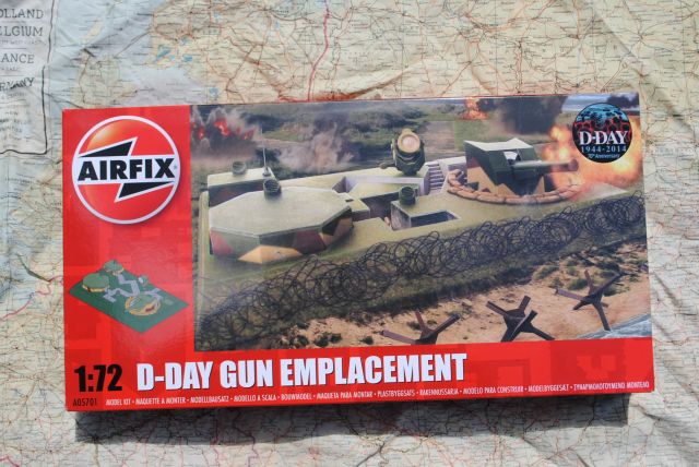 Airfix A05701 D-DAY GUN EMPLACEMENT Normandy 6th June 1944 Miniatuur ...
