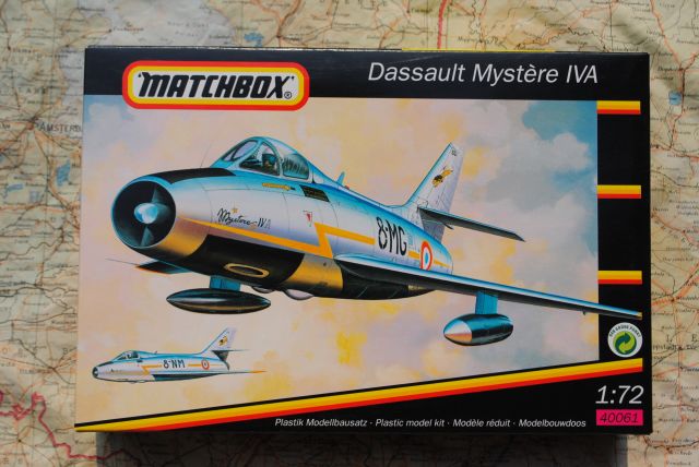 PK.40061 Dassault MYSTÉRE IV.A model Airplane