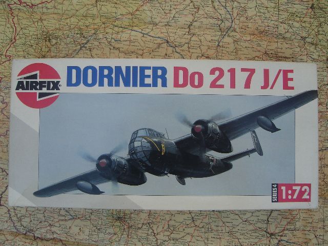 Airfix 04020 Dornier Do 217 J/E modelbouw Vliegtuigen