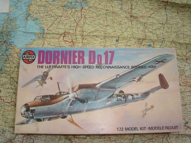 Airfix 04014-1 Dornier Do.17 modelbouw Vliegtuigen