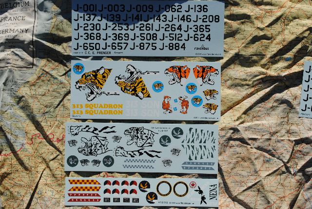 Flevo Aviation Hobby FD32-012 313 Squadron F-16A/B F-16AM/BM "PART 1 ...