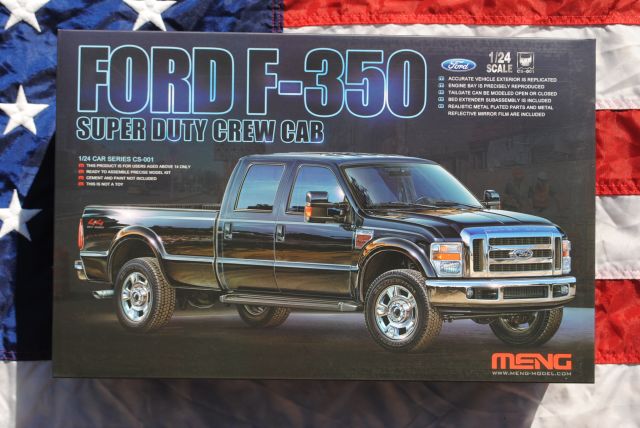 MENG MECS-001 FORD F-350 Super Duty Crew Cab Model car