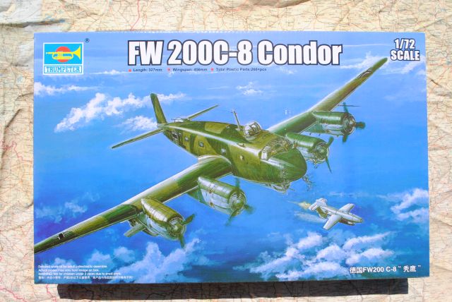 Trumpeter TR01639 Focke Wulf Fw200C-8 Condor Model airplane