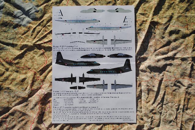 Airfix A05003NL F-27 Friendship Klu Model airplane