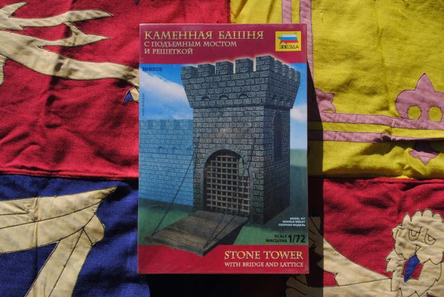 Zvezda ZVE8505 Fortress Additional Parts STONE TOWER with BRIDGE and ...