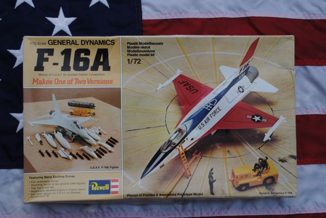 Revell REV4437 GENERAL DYNAMICS F-16A modelbouw Vliegtuigen