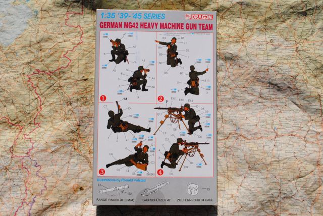 Dragon DML6064 GERMAN MG42 HEAVY MACHINE GUN TEAM Scale Soldiers