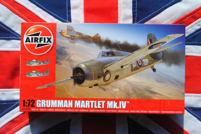 Airfix A02074 GRUMMAN MARTLET Mk.IV Modelbouw vliegtuig