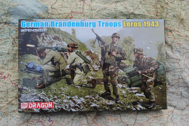 Dragon DML6743 German Brandenburg Troops Leros 1943 Miniatuur figuren