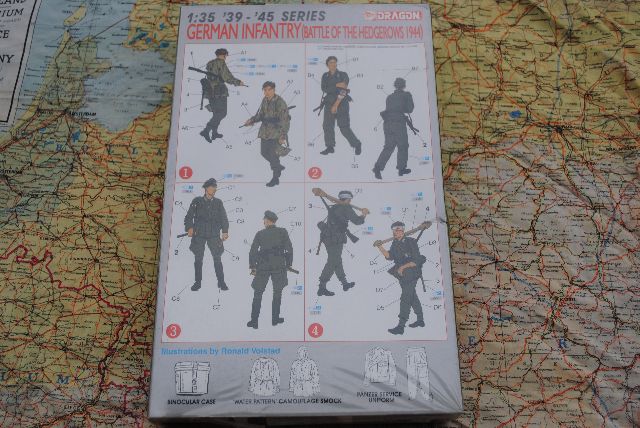 Dragon DML6025 GERMAN INFANTRY Battle of the Hedgerows 1944 Scale Soldiers