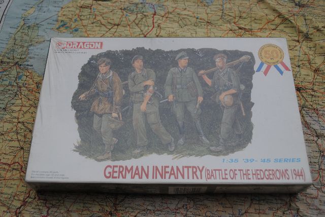 Dragon DML6025 GERMAN INFANTRY Battle of the Hedgerows 1944 Miniatuur ...