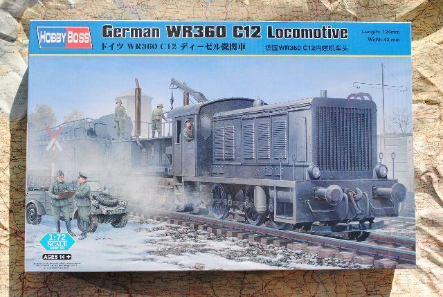 Hobby Boss HBB82913 German WR360 C12 Locomotive Modelbouw vliegtuig