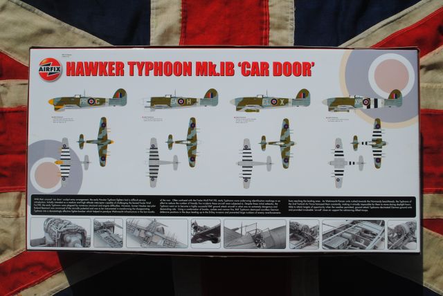 Airfix A19003 HAWKER TYPHOON Mk.IB "CAR DOOR" Model airplane