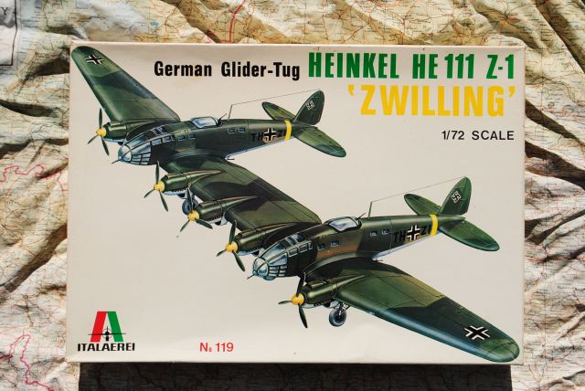 Italeri IT119 HEINKEL He 111 Z-1 "ZWILLING" Vliegtuigen