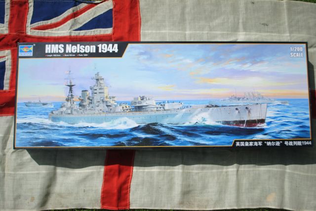 Trumpeter 03708 HMS NELSON 1944 - grootste modelbouwwinkel van Europa