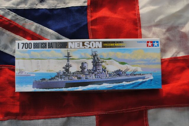 Tamiya 77504 HMS NELSON Royal Navy Battleship WWII - grootste