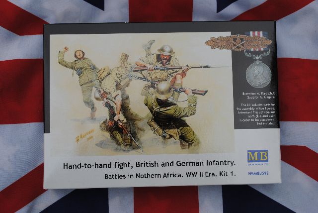Master Box MB.3592 Hand-to-hand Fight British and German Infantry ...