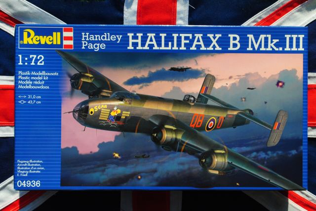 Revell REV04936 Handley Page HALIFAX B Mk.III Modelbouw vliegtuig