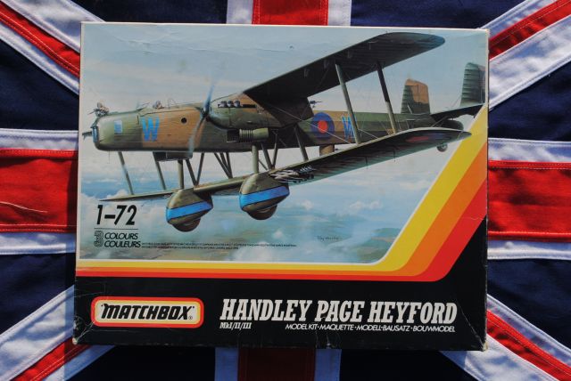 Matchbox PK-605 Handley Page Heyford Mk.I / II / III modelbouw Vliegtuigen