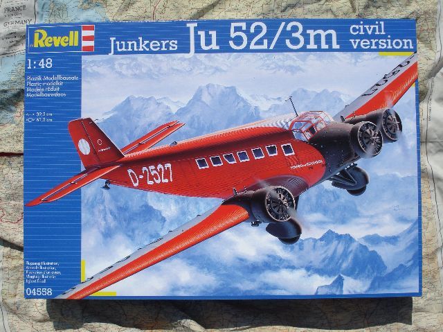 Revell 04558 Junker Ju 52/3m "CIVIL VERSION" - grootste