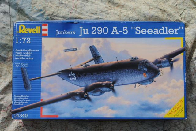 Revell 04340 Junkers Ju 290 A-5 "Seeadler" - grootste modelbouwwinkel ...
