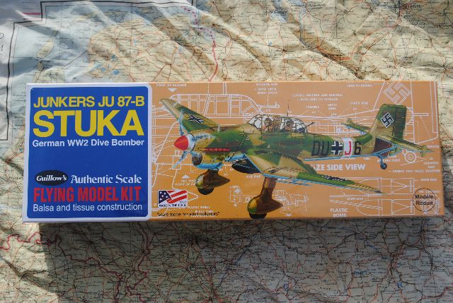 Guillow's G508 Junkers Ju87B STUKA... - grootste modelbouwwinkel van Europa