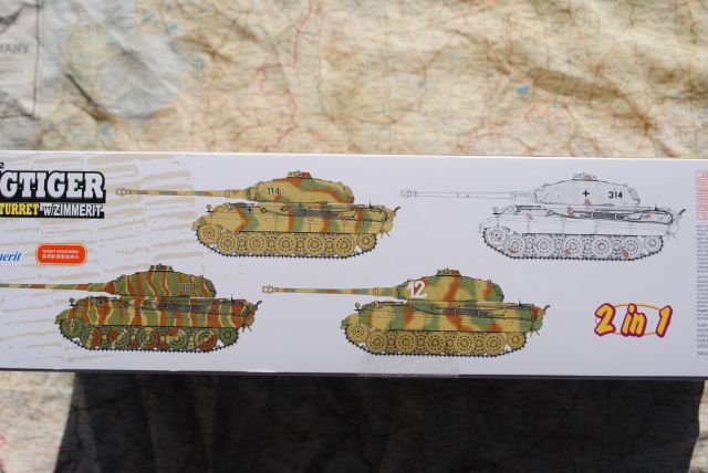 Dragon 6848 KINGTIGER "Porsche Turret" with ZIMMERIT - grootste ...