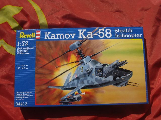 Revell REV04413 Kamov Ka-58 "Stealth Helicopter" Model helicopter