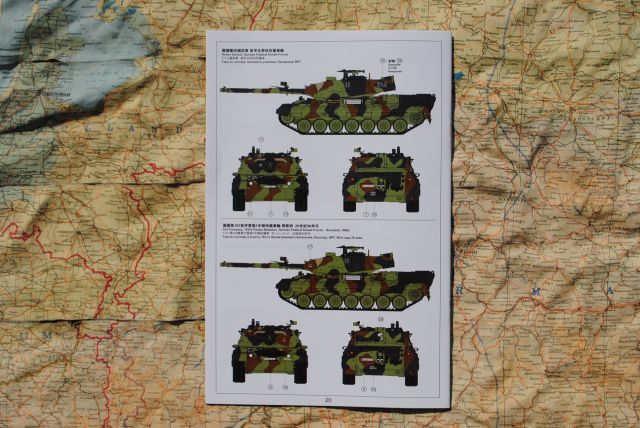 MENG METS-015 LEOPARD 1 A5 German Main Battle Tank Model Army Vehicle