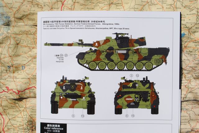 MENG METS-015 LEOPARD 1 A5 German Main Battle Tank Model Army Vehicle
