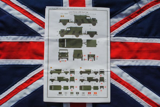 Airfix A02322A LWB LAND ROVER and TRAILER "Soft Top" Modelbouw vliegtuig