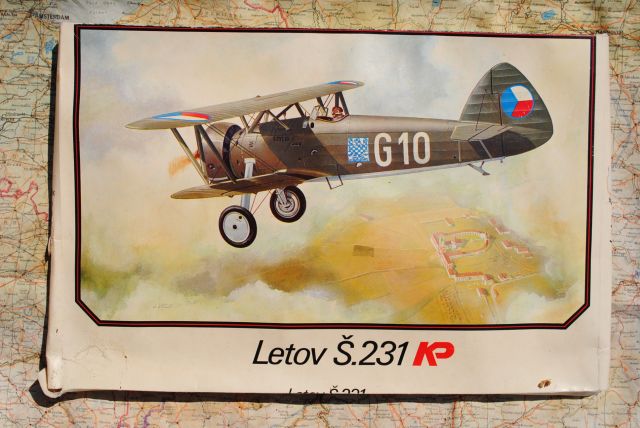 KP.023 Letov S.231 Model airplane