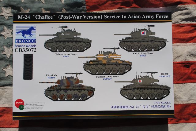 Bronco CB35072 M-24 CHAFFEE Post-War Version Service In Asian Army For ...