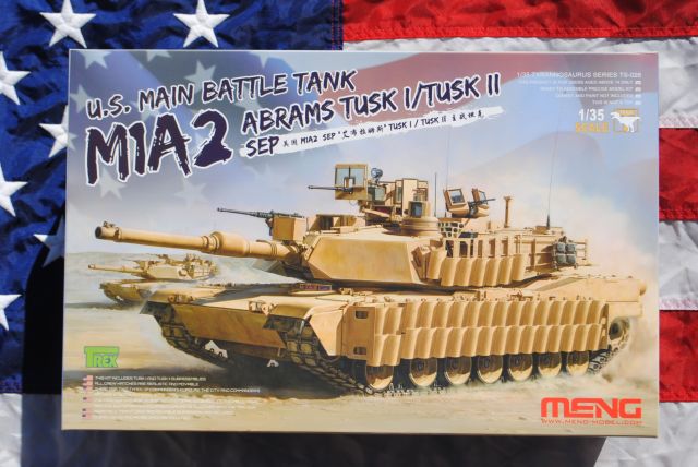 MENG METS-026 M1A2 ABRAMS TUSK I / TUSK II SEP U.S.Main Battle Tank ...