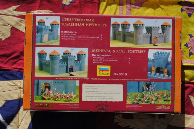 Zvezda ZVE8510 MEDIEVAL STONE FORTRESS Diorama