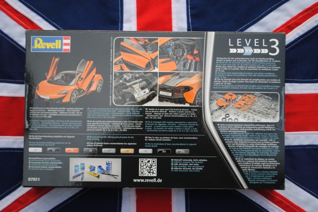 Revell REV07051 McLaren 570S Model car