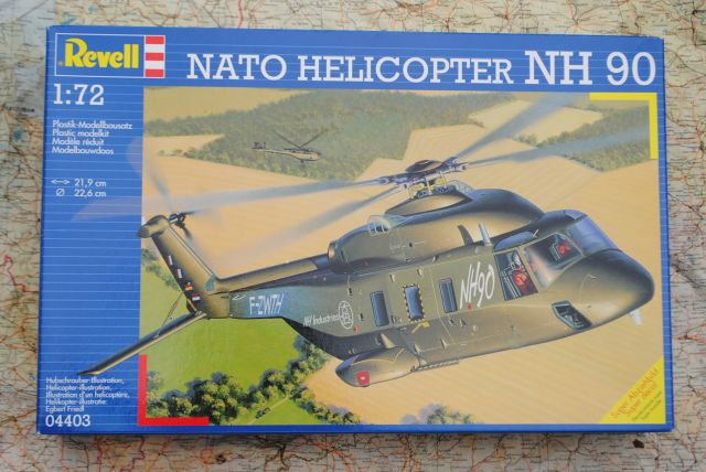 REV04403 NATO HELICOPTER NH 90 model Airplane